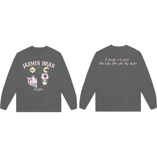 I GUESS IT'S JUST TOO LATE LONG SLEEVE T-SHIRT - Jazmin Bean Official Store