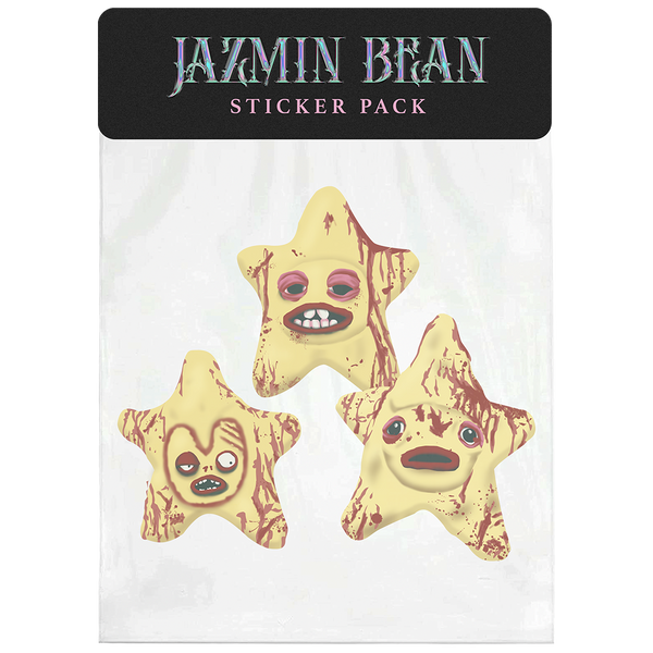 Terrified Sticker Pack – Jazmin Bean Official Store